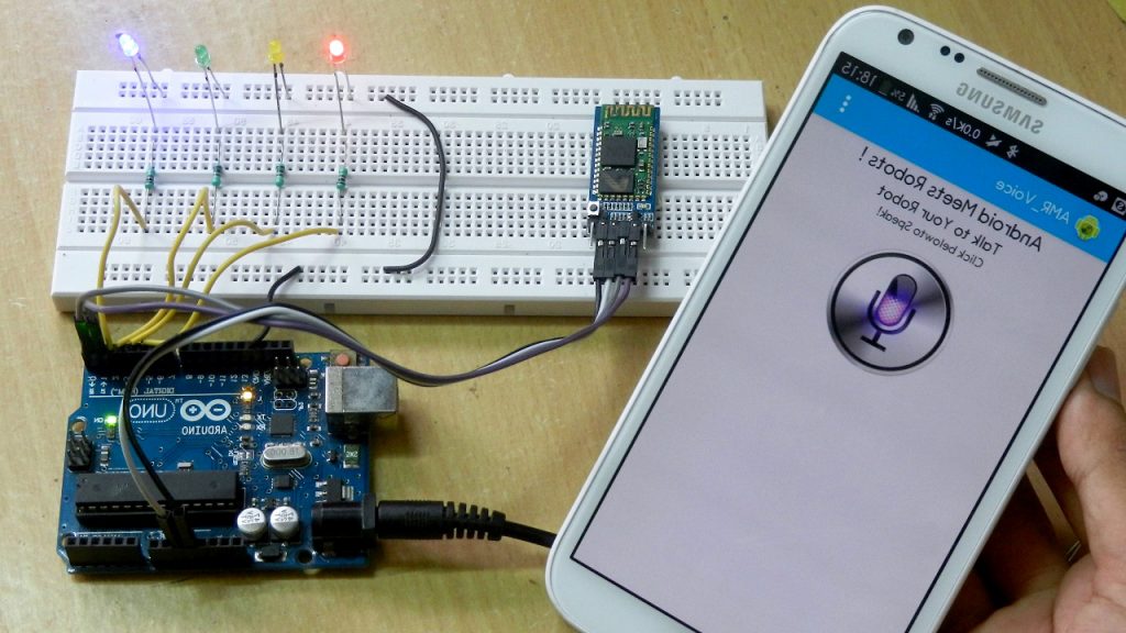 Android Ses Komutu İle Arduino Kontrolü Arduino Projeleri